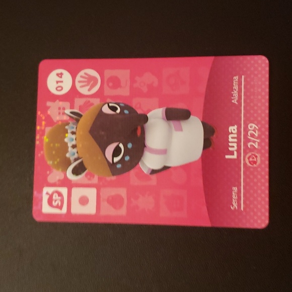 Nintendo | Other | Luna 4 Animal Crossing Acnh Nintendo Switch Amiibo ...